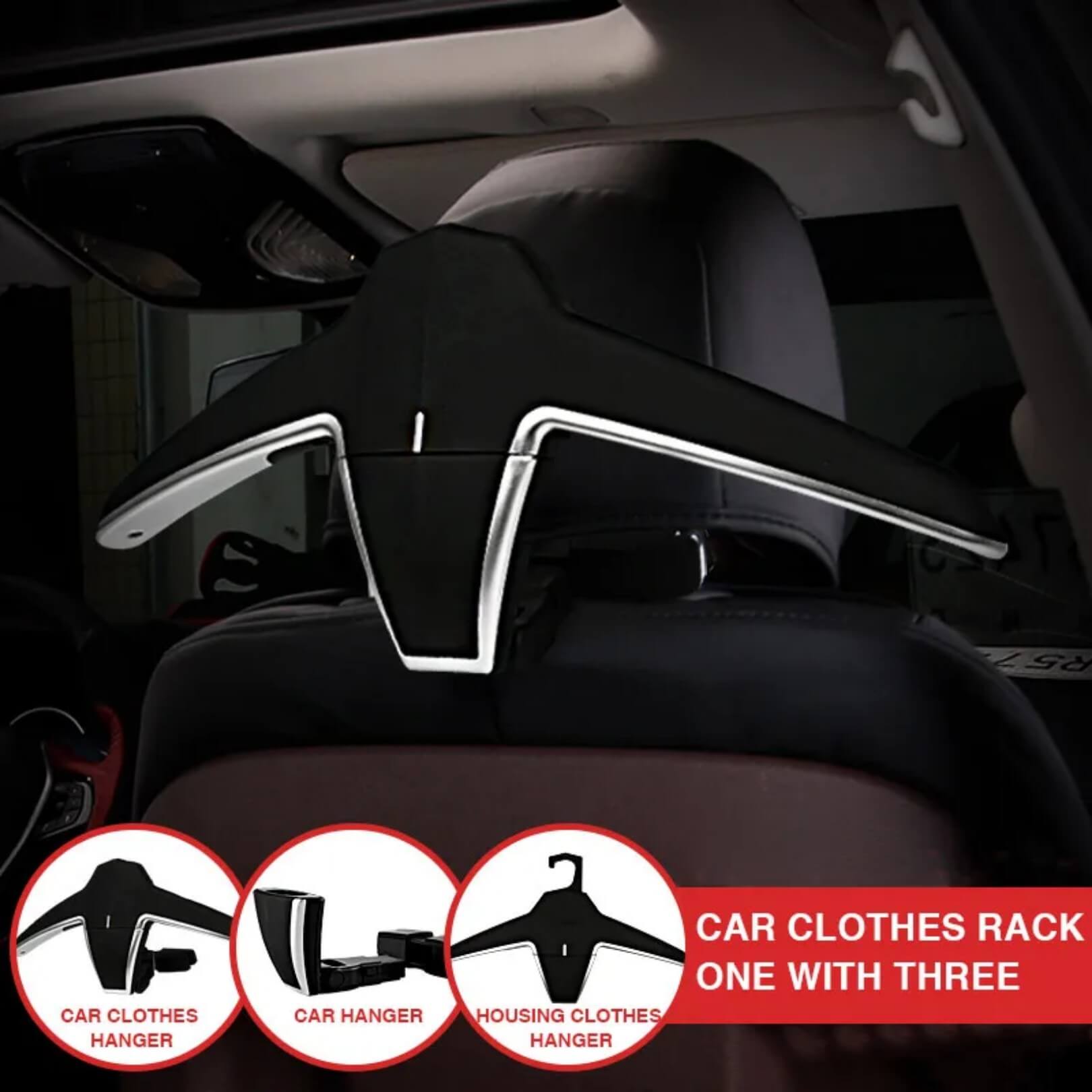 Multifunctional Detachable Car Interior Hanger