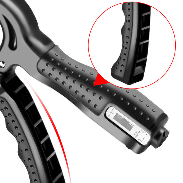 Adjustable Hand Gripper with Counter & Multi Strength Finger Trainer